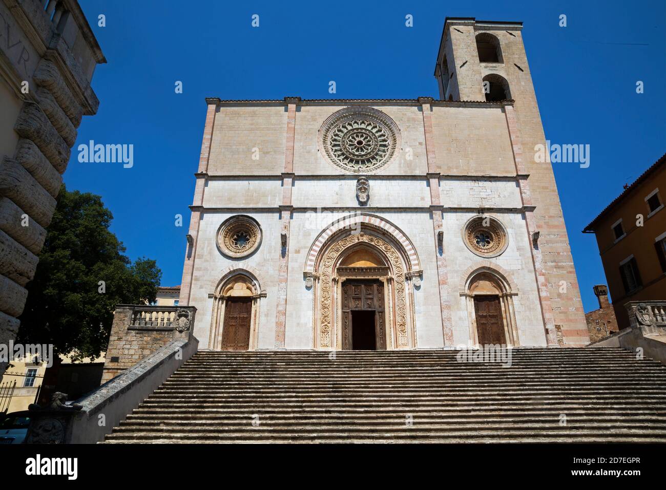 Todi cathedral, central Italy Stock Photo - Alamy