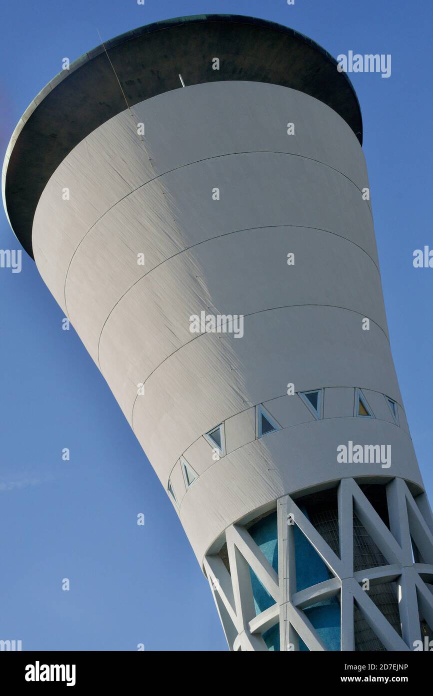 Water tower out of the 60s Stock Photo - Alamy