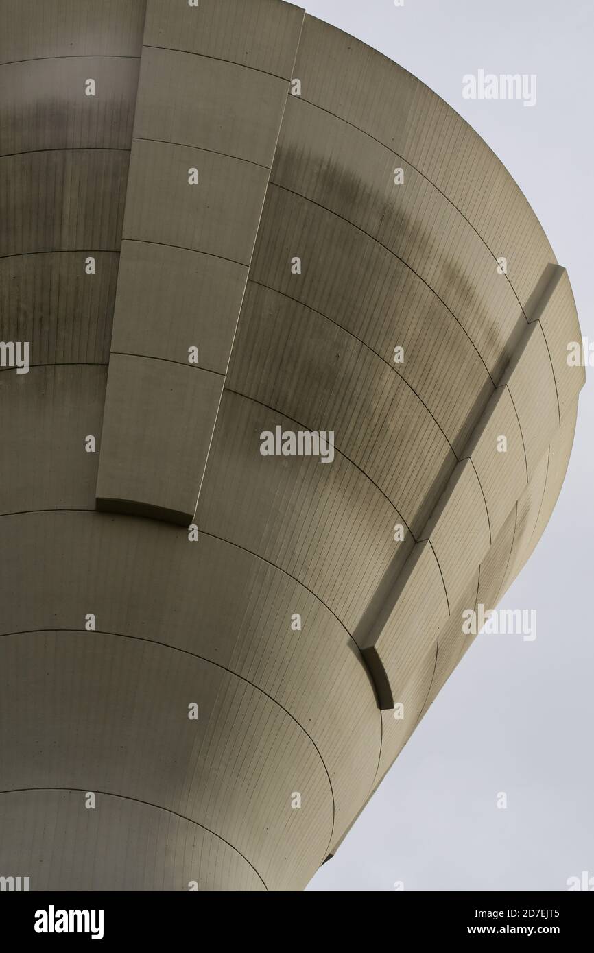 Conically shaped Water tower Stock Photo - Alamy