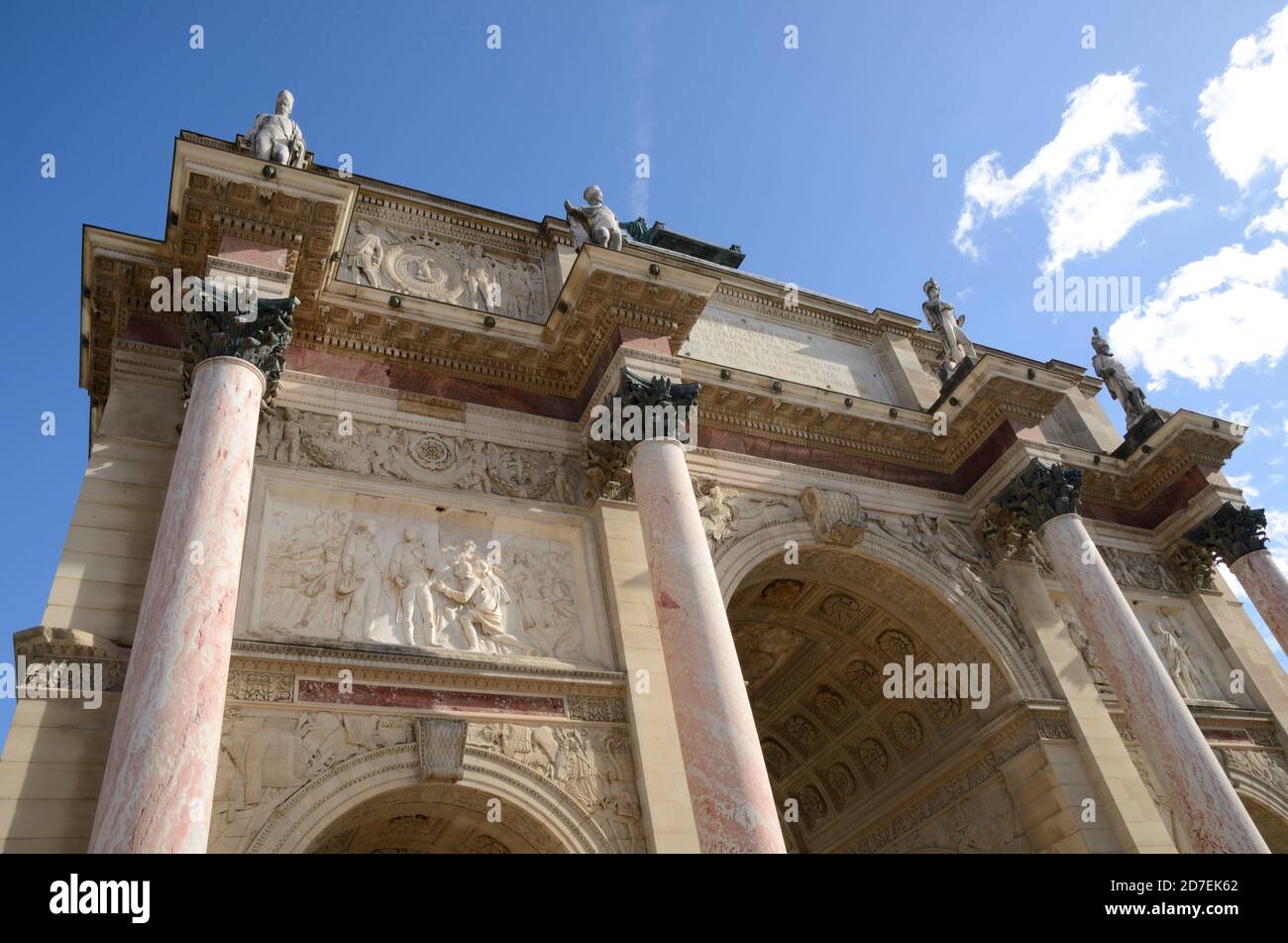 Historical Arch in Paris, France Stock Photo - Alamy