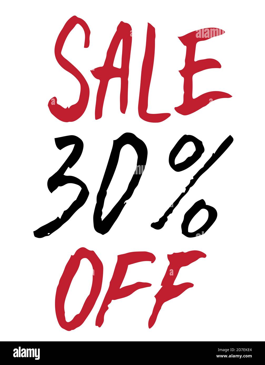 sale 30 percent off. Banner with discount for shops and marketing ...