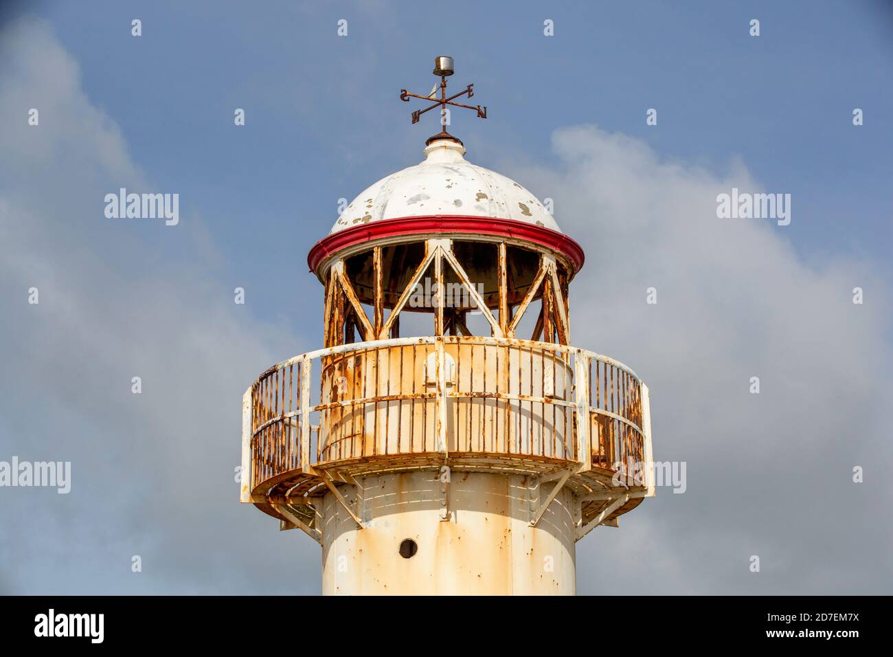 The old lighthouse at Hodbarrow in Millom, Cumbria, UK Stock Photo - Alamy