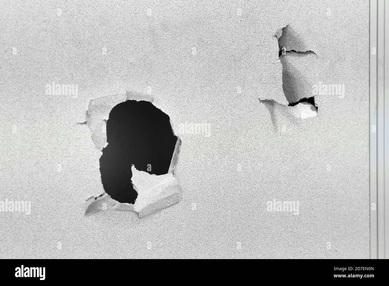 Fist punching through wall hi-res stock photography and images - Alamy