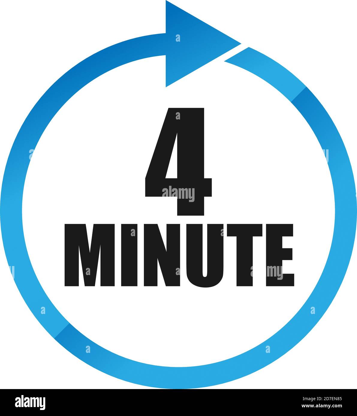 Numbers, numerals dial illustration. Time, duration and schedule ...