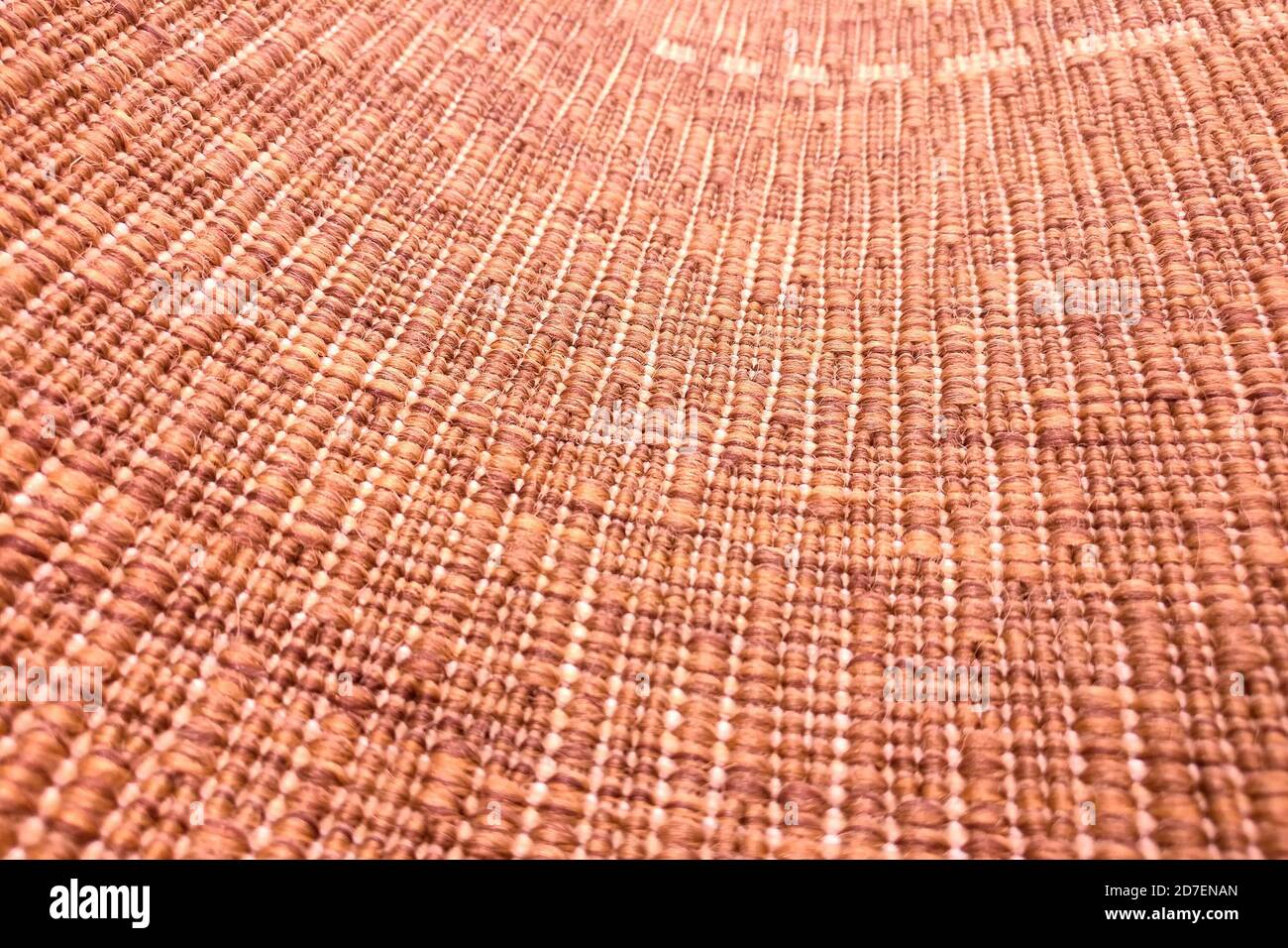 Mat of orange color from dense fabric, background Stock Photo - Alamy