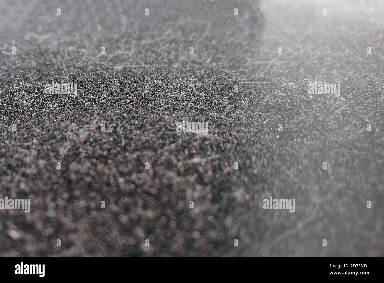 Dusty surface background on dark background, close-up texture Stock ...