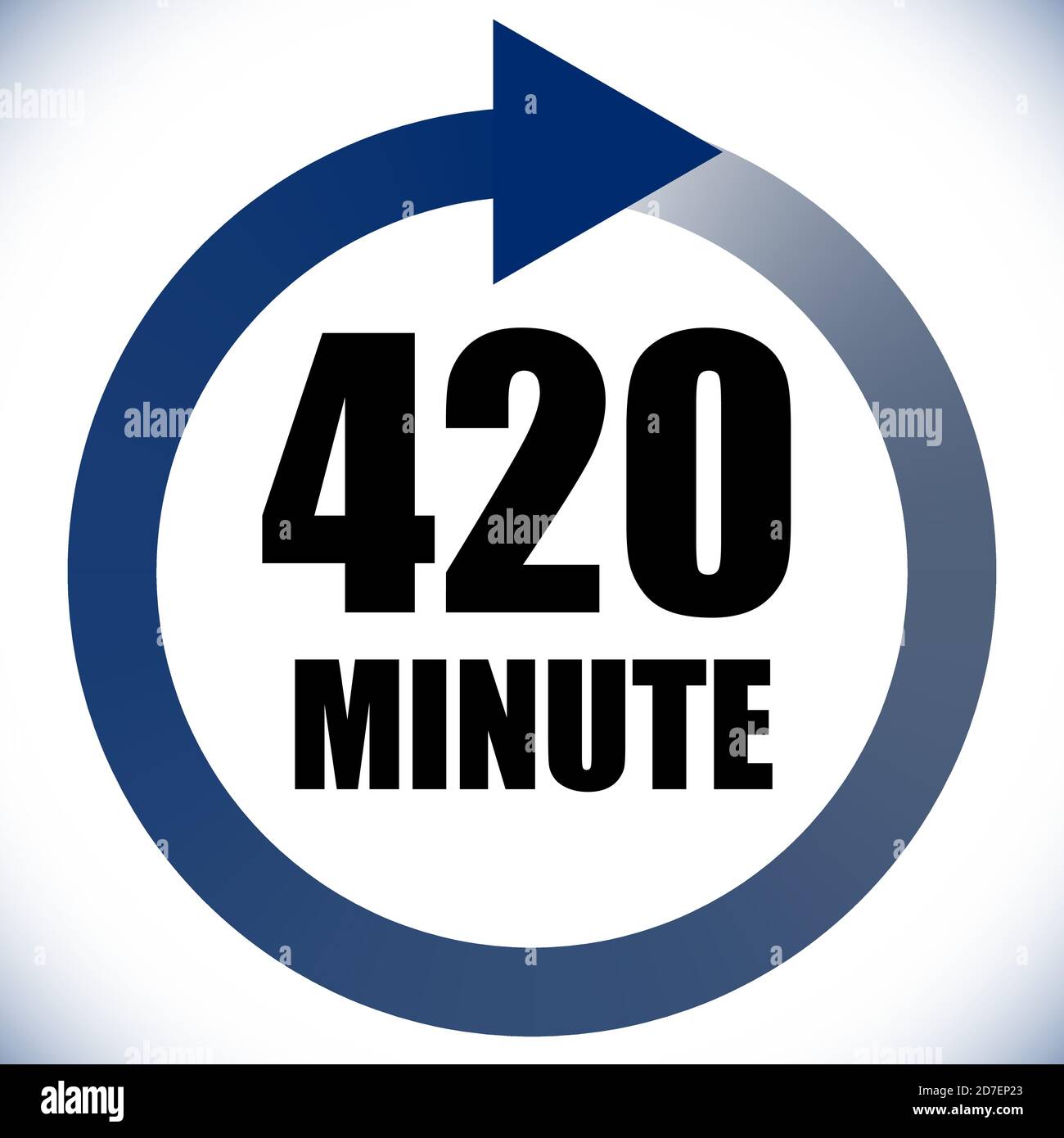 Numbers, numerals dial illustration. Time, duration and schedule ...
