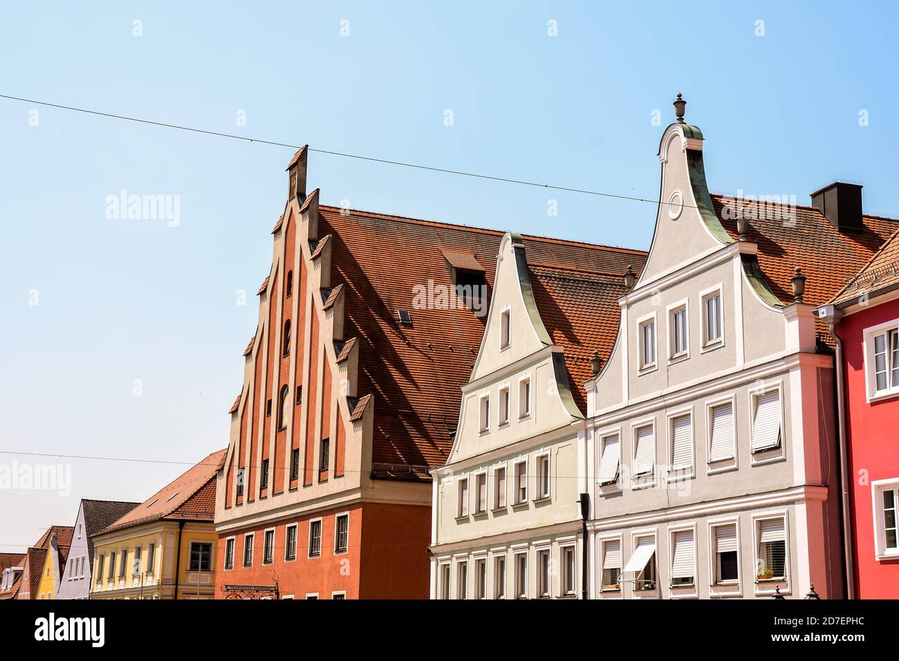 Classic Architecture European Building Village Stock Photo - Alamy