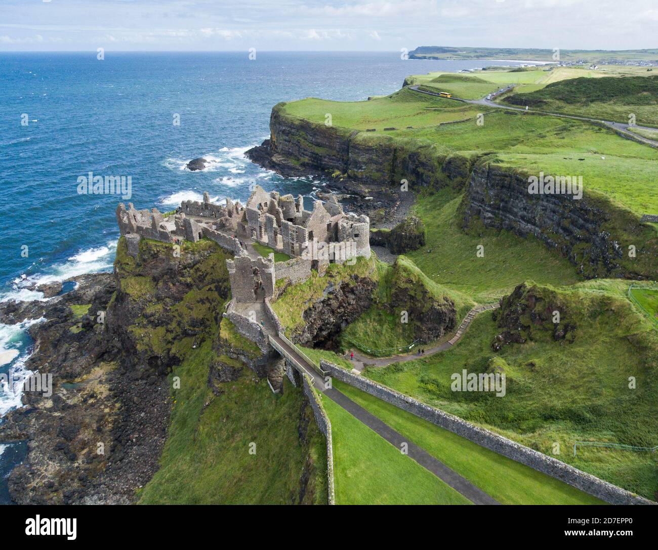County antrim northern ireland old ruin hi-res stock photography and ...