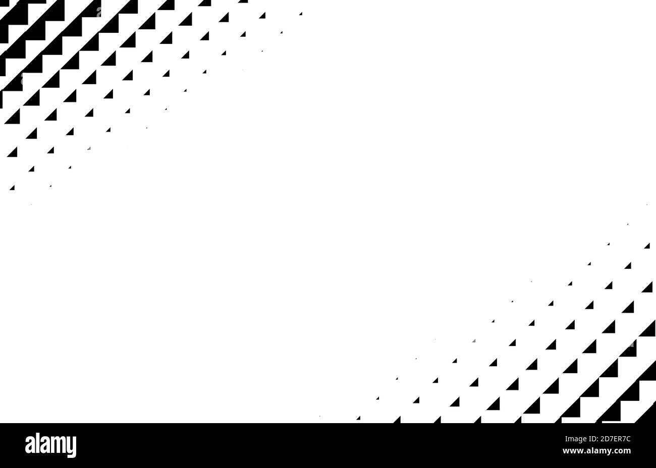 Triangles halftone vector illustration. Triangle geometric background ...