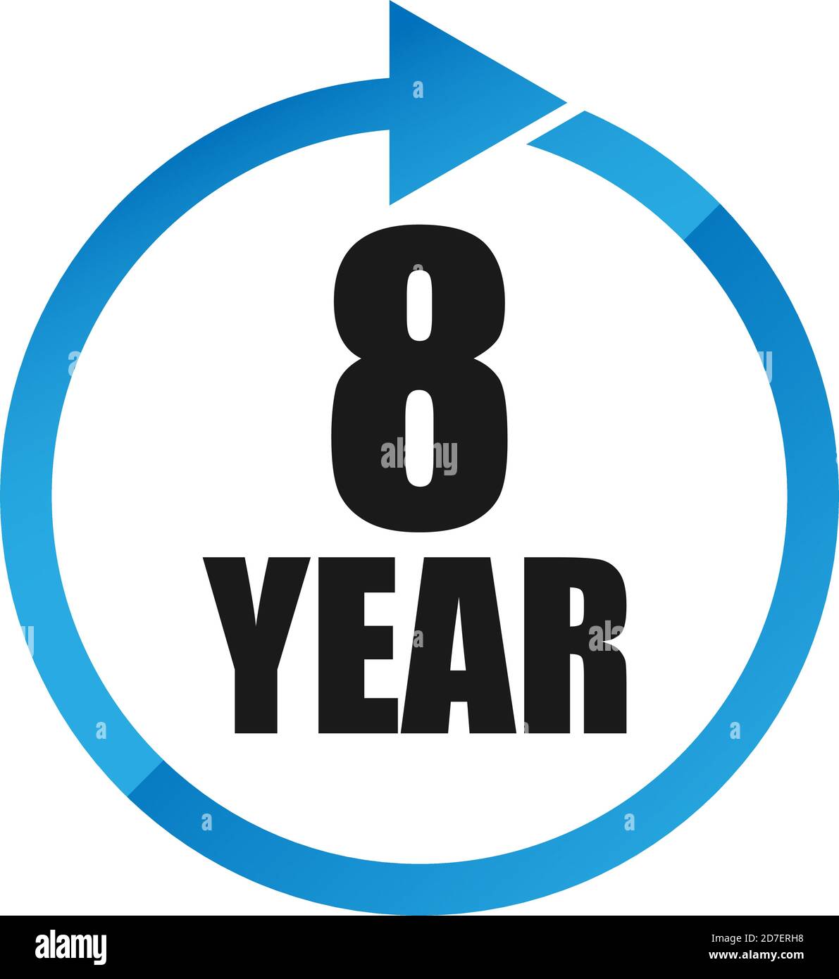 Numbers, numerals dial illustration. Time, duration and schedule ...