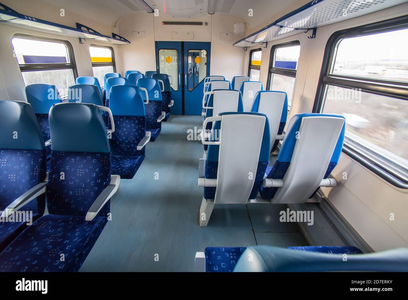 Empty tram seats hi-res stock photography and images - Alamy