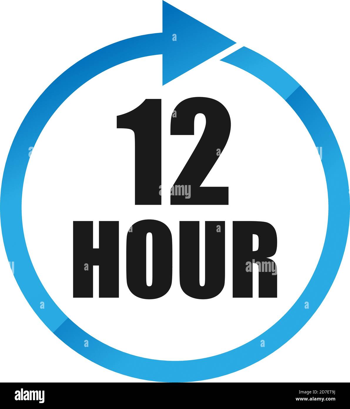 Numbers, numerals dial illustration. Time, duration and schedule ...