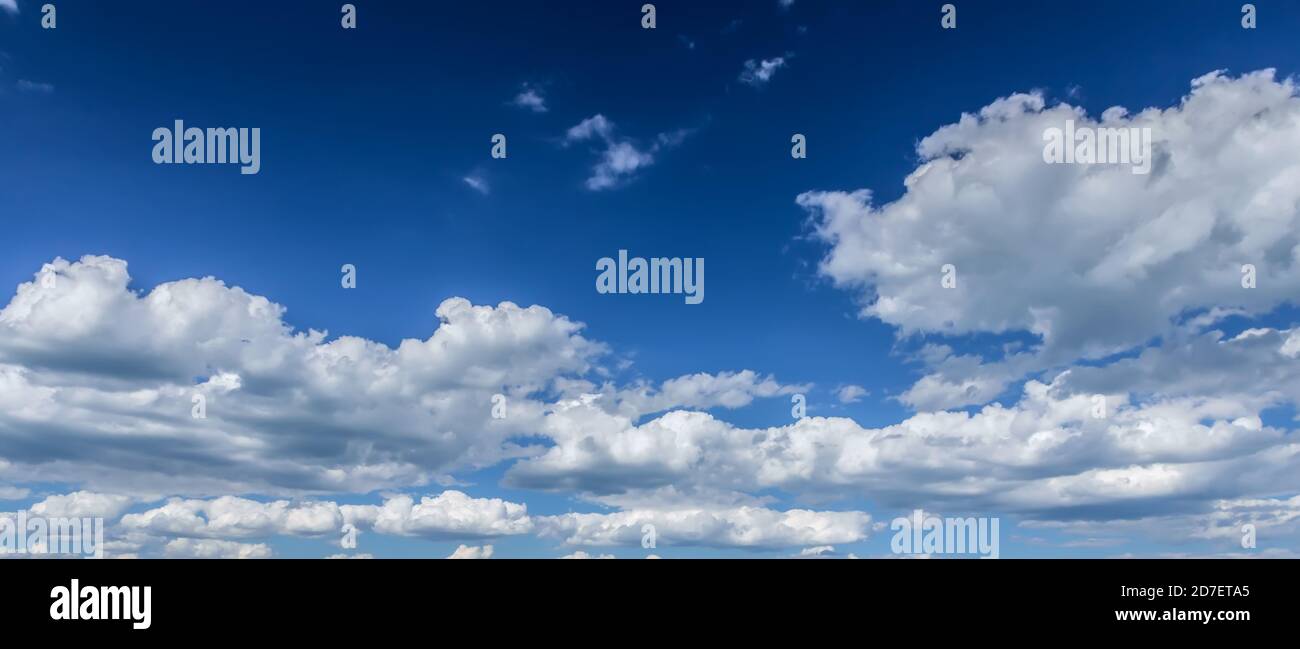 Blue sky wite clouds panorama background texture patterns images. Sky ...