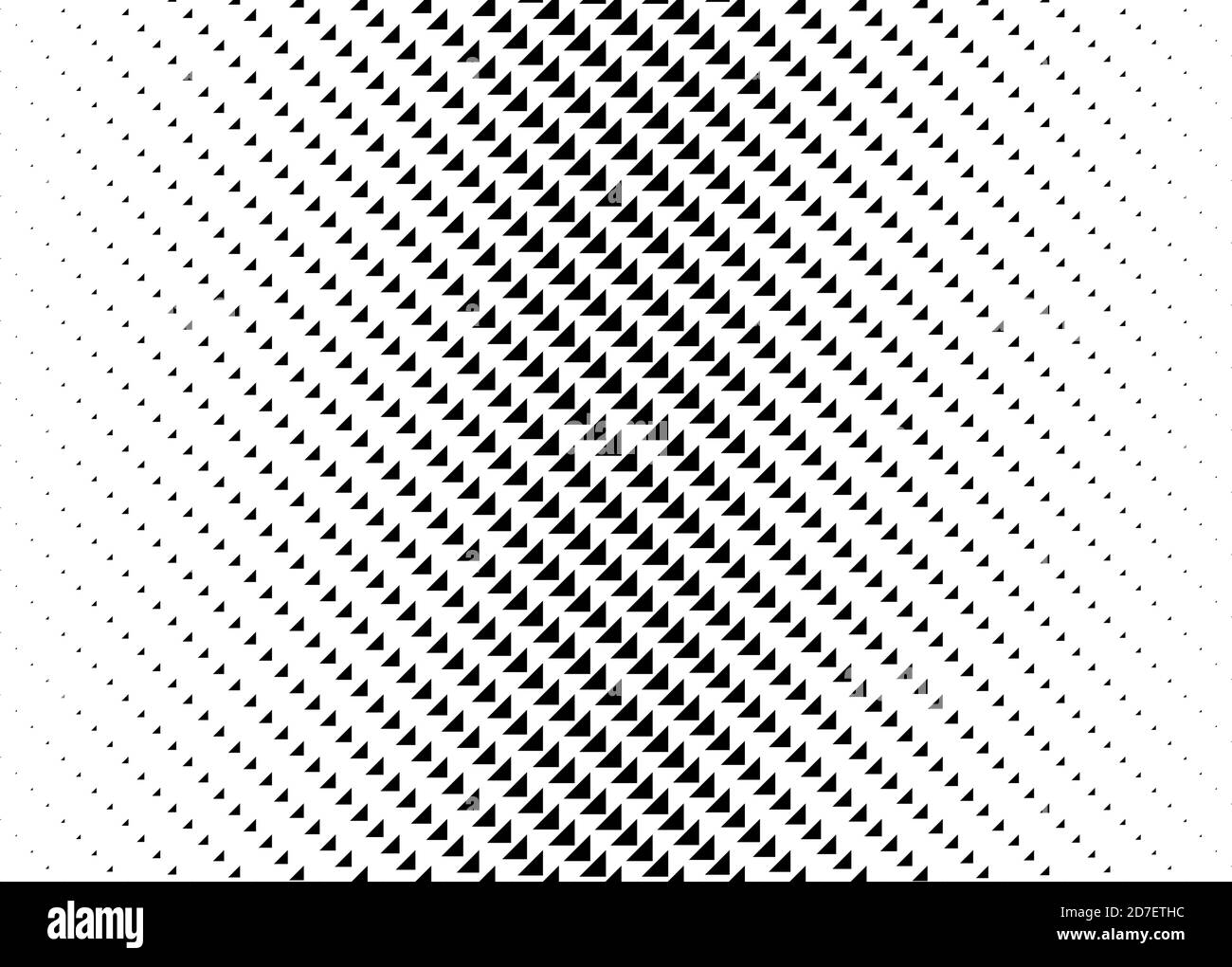 Triangles halftone vector illustration. Triangle geometric background ...