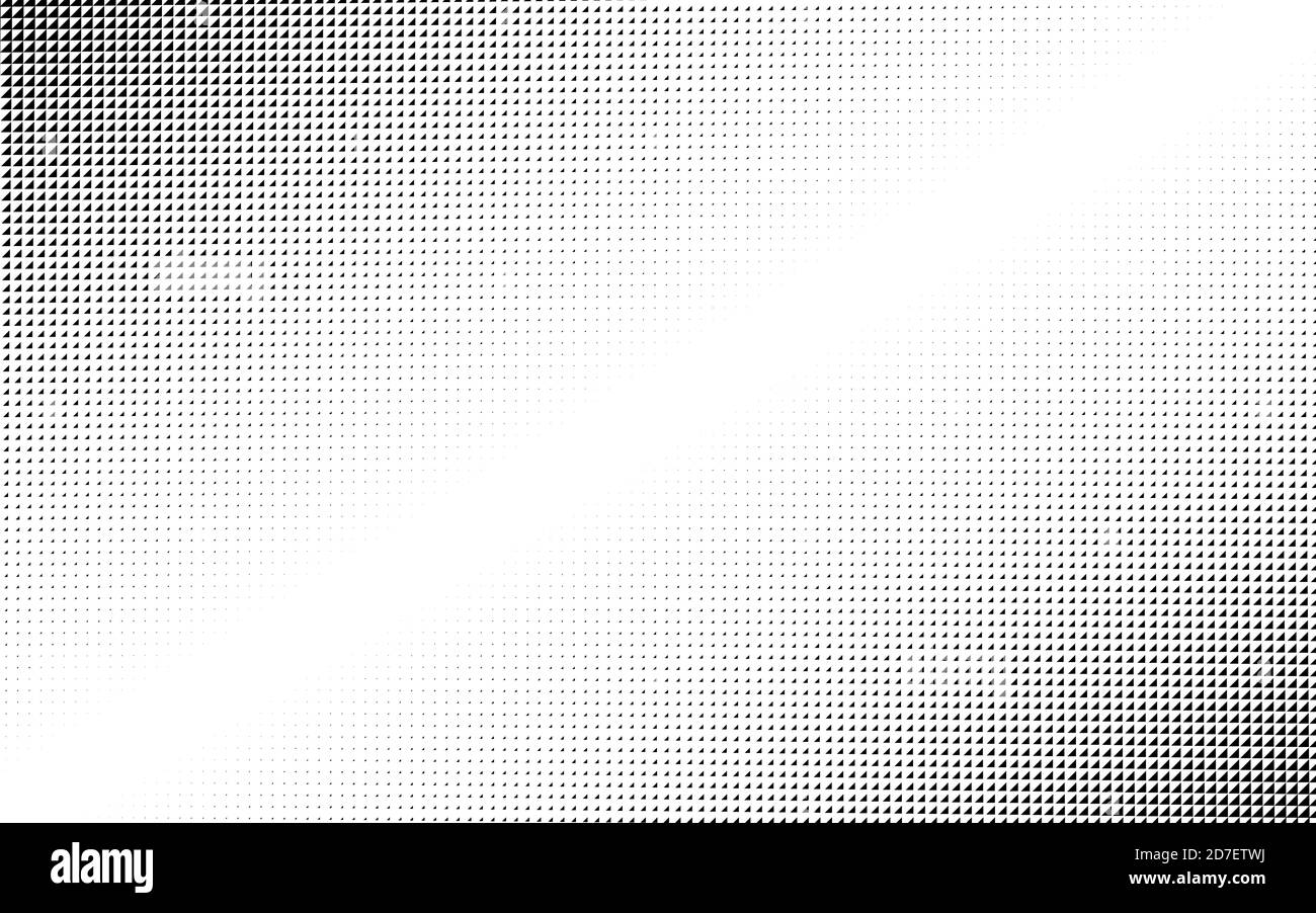 Triangles halftone vector illustration. Triangle geometric background ...