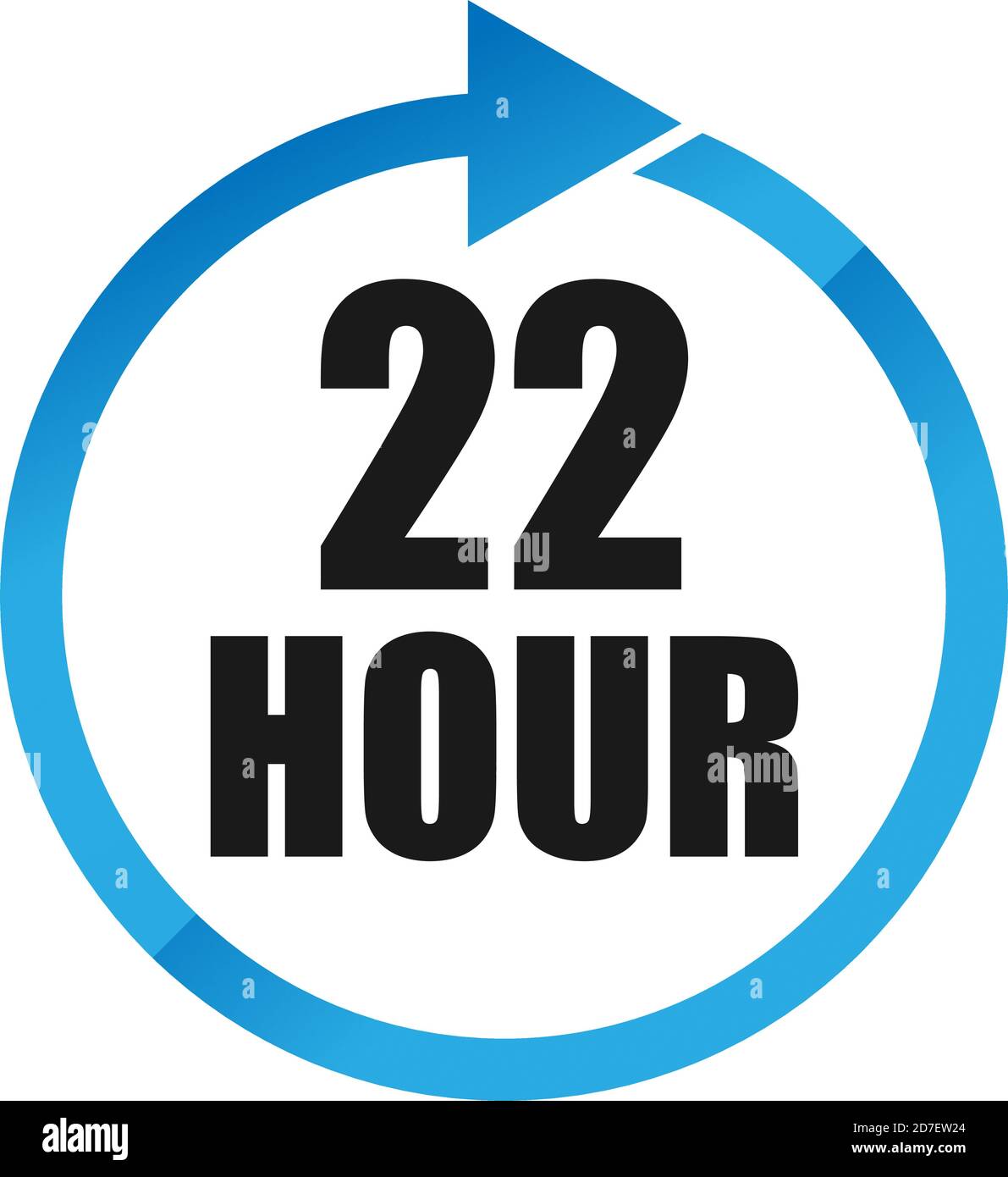 Numbers, numerals dial illustration. Time, duration and schedule ...