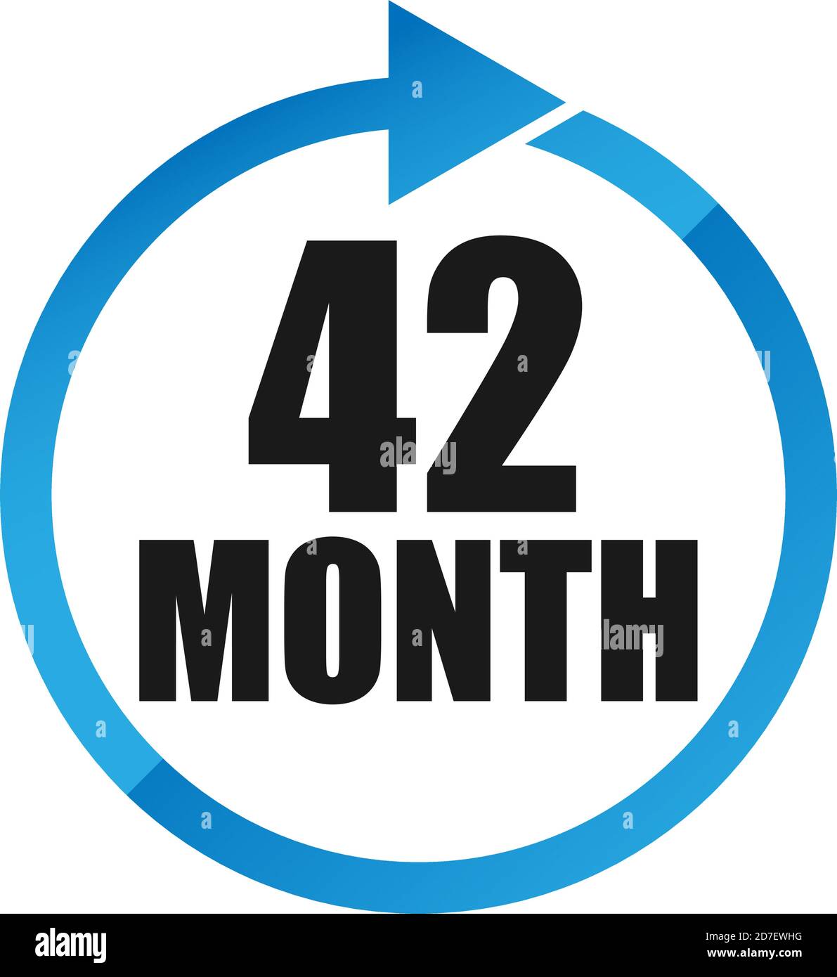 Numbers, numerals dial illustration. Time, duration and schedule ...