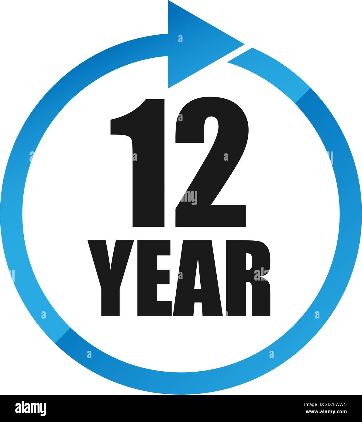 Numbers, numerals dial illustration. Time, duration and schedule ...