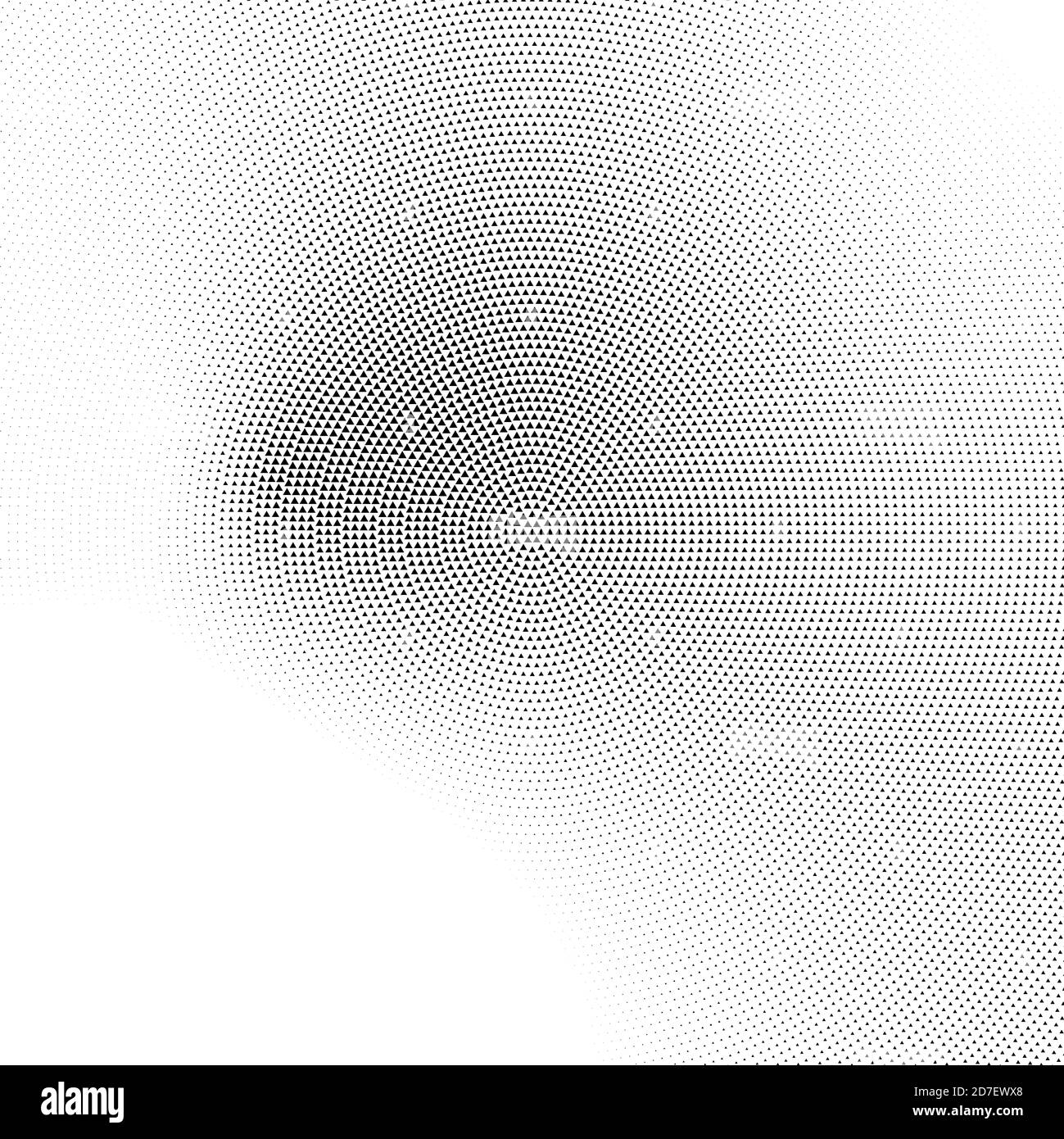 Triangles halftone vector illustration. Triangle geometric background ...