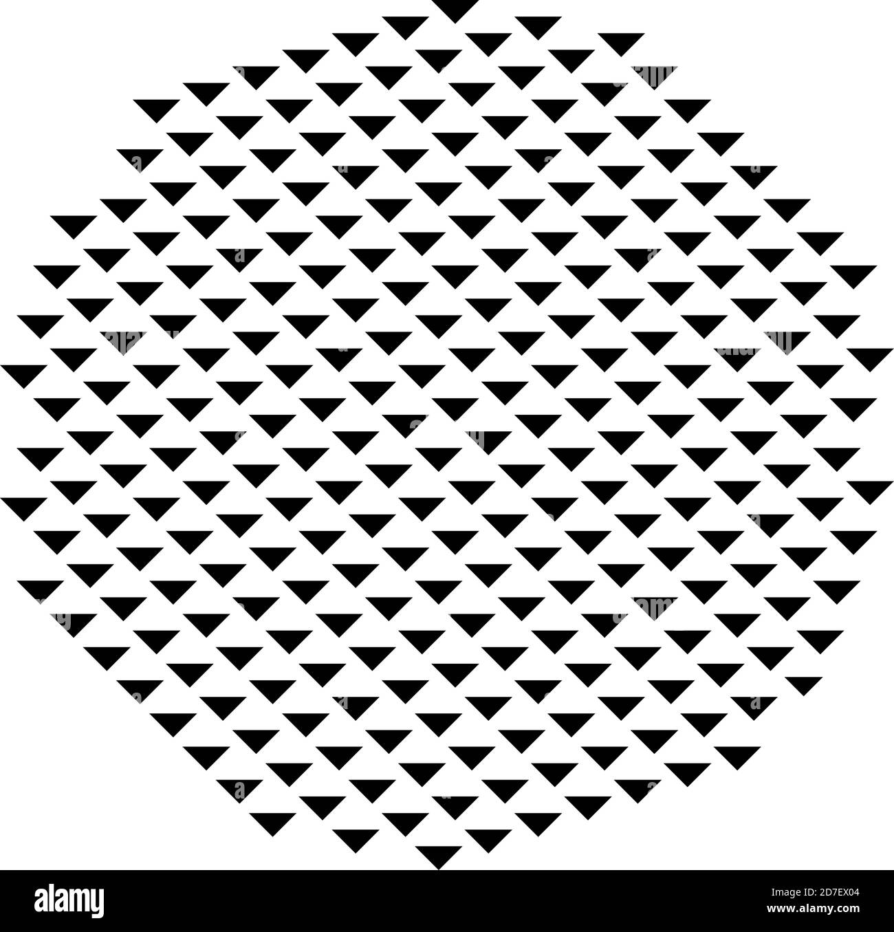 Triangles halftone vector illustration. Triangle geometric background ...