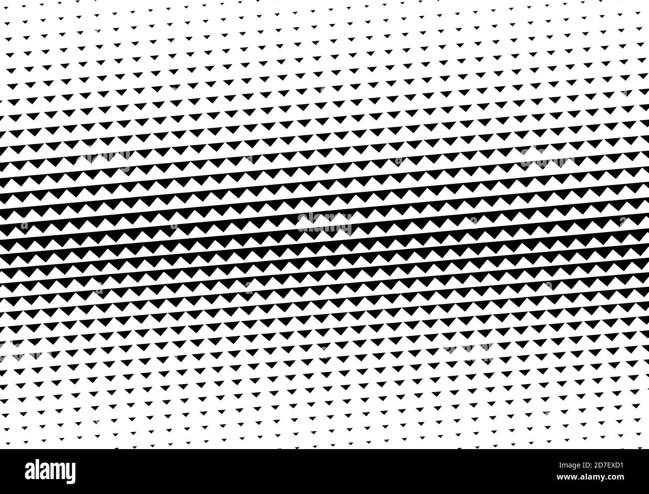 Triangles halftone vector illustration. Triangle geometric background ...