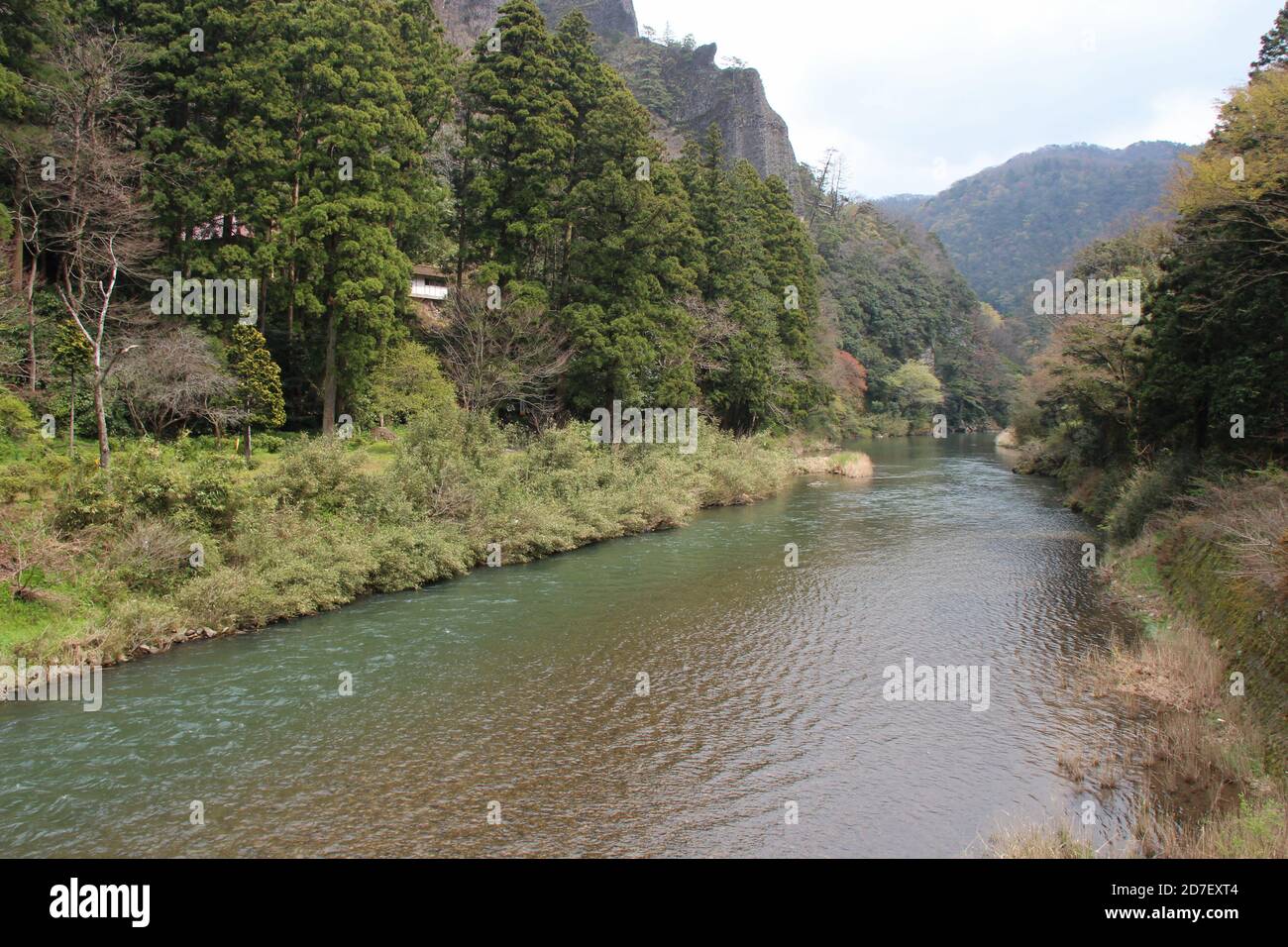 kando river at the tachikue gorge in japan Stock Photo - Alamy