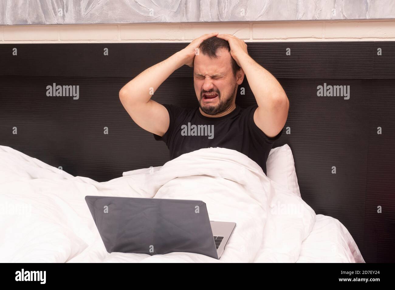 Angry crying man hi-res stock photography and images - Alamy