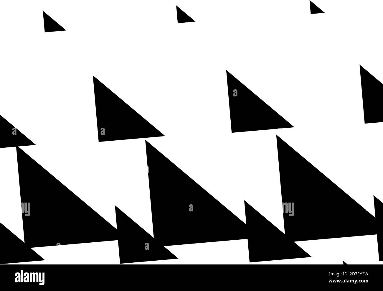 Triangles halftone vector illustration. Triangle geometric background ...