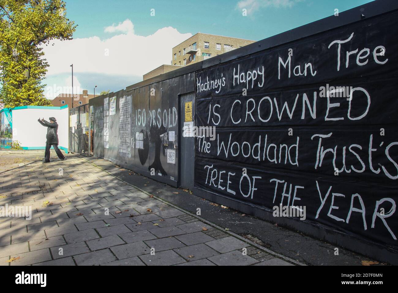 London, United Kingdom, 22th of Oct. 2020. Activist Maria Gallastegui ...