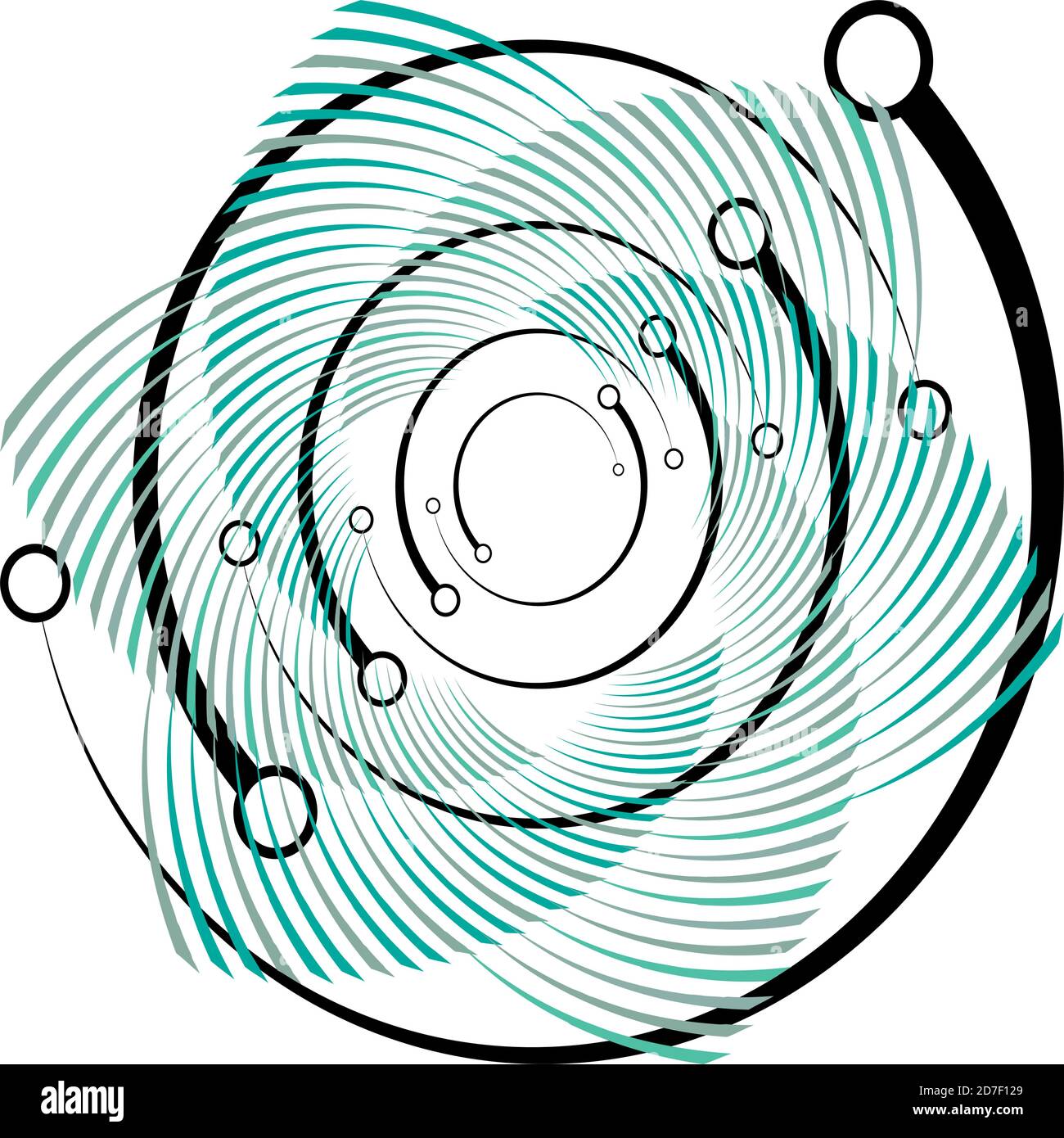 Overlaying abstract Spiral, Swirl, Twirl vector. Volute, helix ...