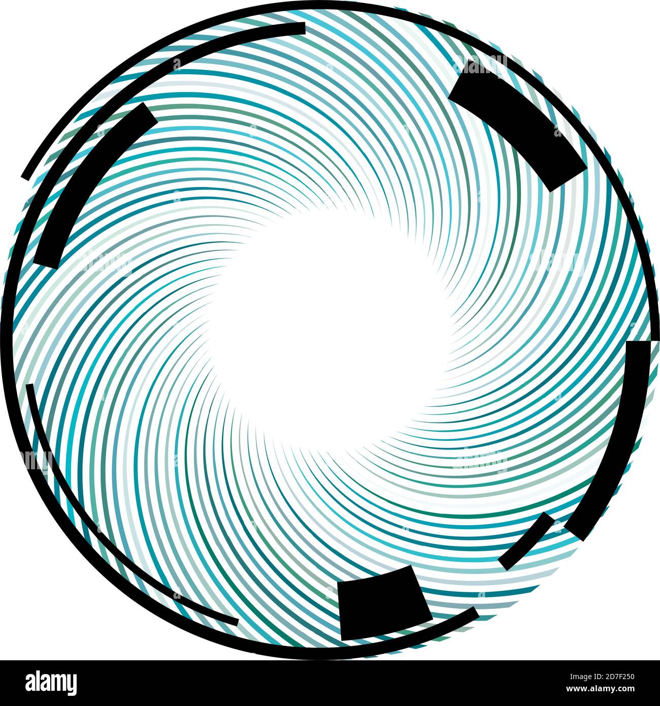 Overlaying abstract Spiral, Swirl, Twirl vector. Volute, helix ...