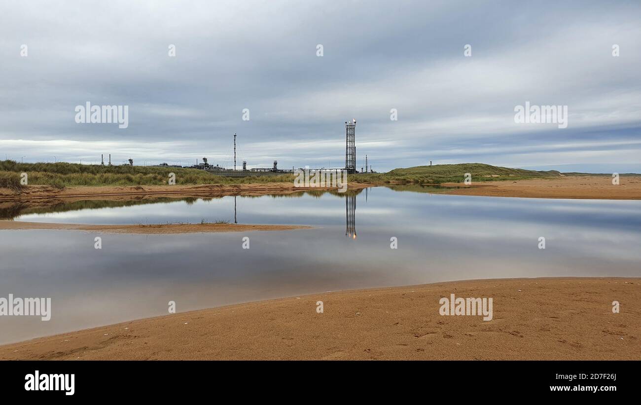 St Fergus gas plant Stock Photo - Alamy