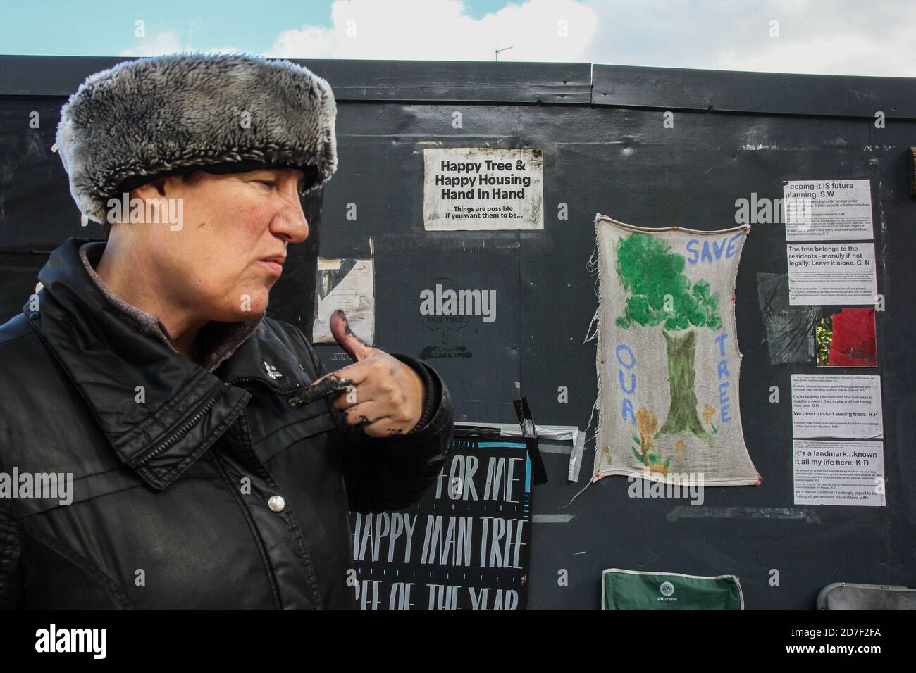 London, United Kingdom, 22th of Oct. 2020. Veteran peace campaigner ...