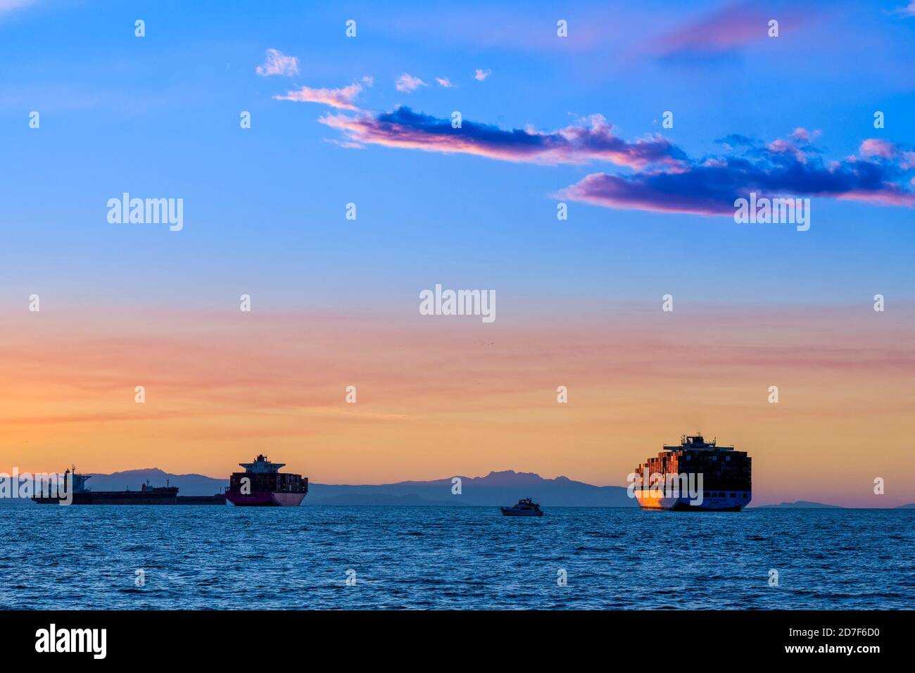 Container Ship English Bay High Resolution Stock Photography and Images ...