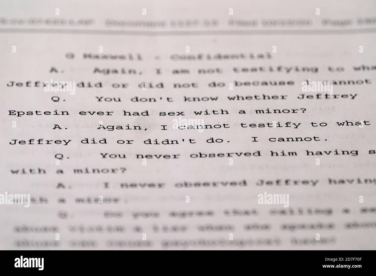 Jeffrey Epstein And Ghislaine Maxwell High Resolution Stock Photography ...