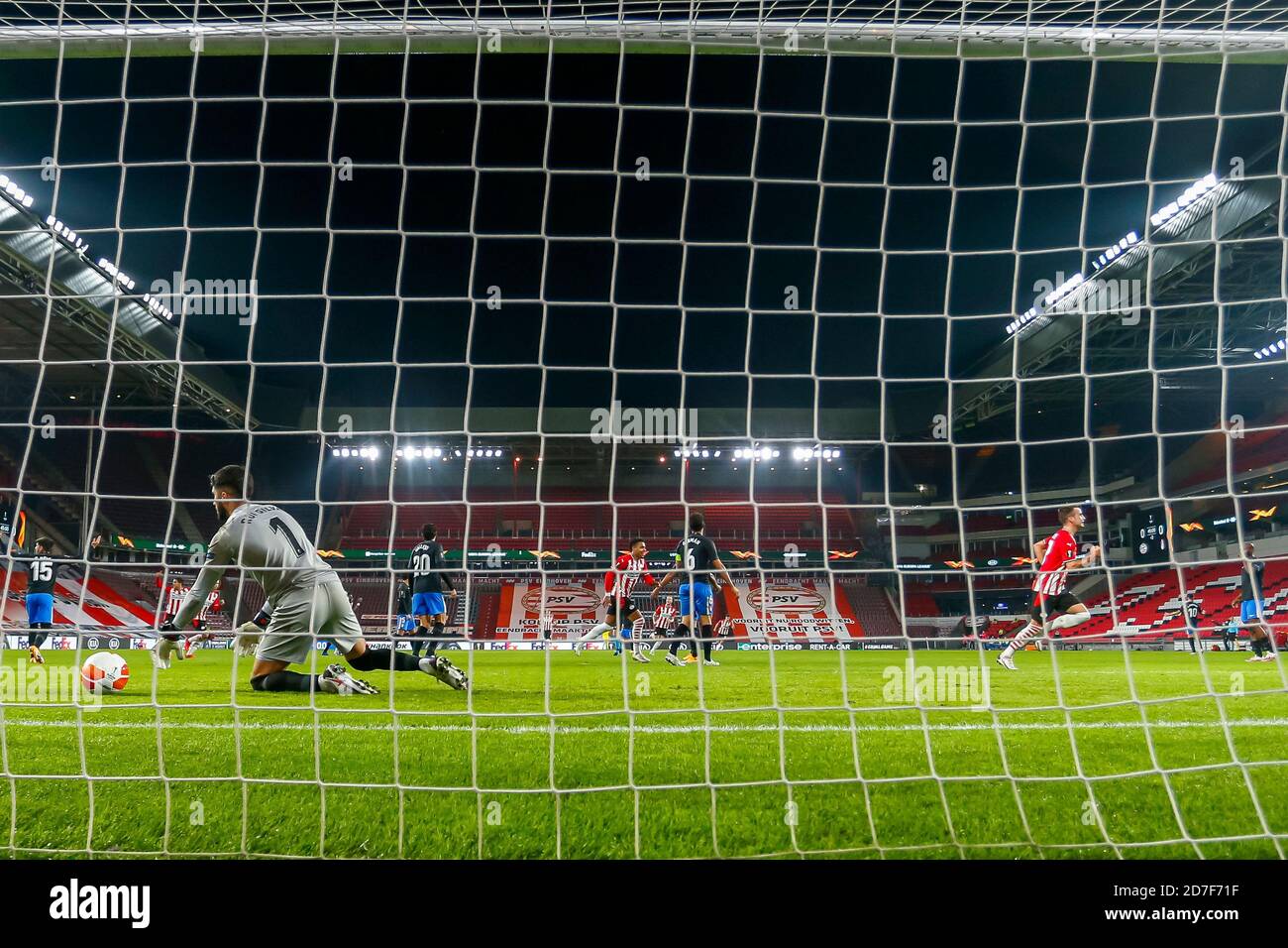 EINDHOVEN, 22-10-2020, Philips Stadion, Stadium of PSV, Europa League ...