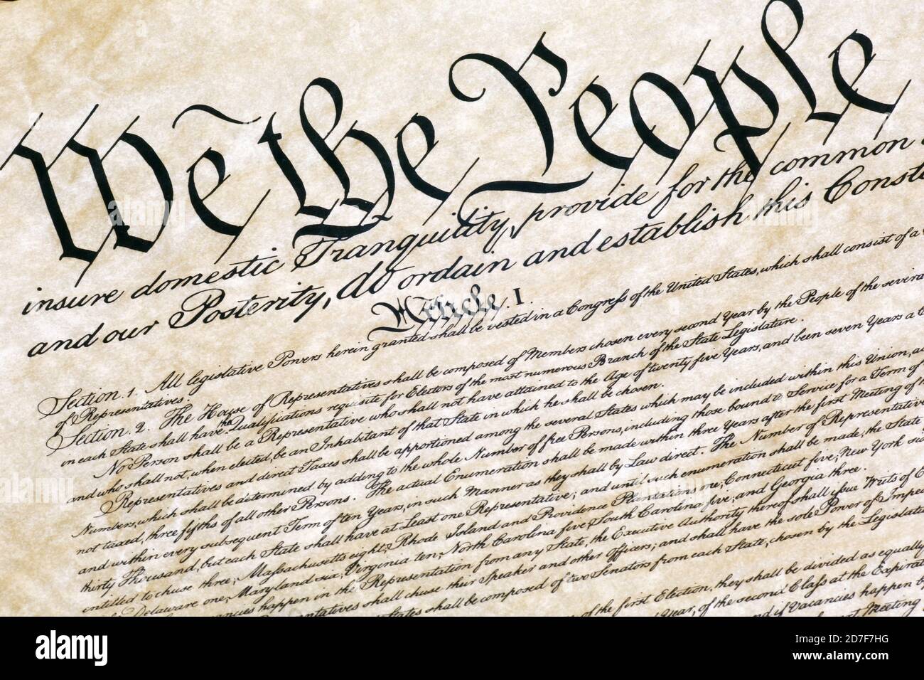 Preamble constitution hi-res stock photography and images - Alamy