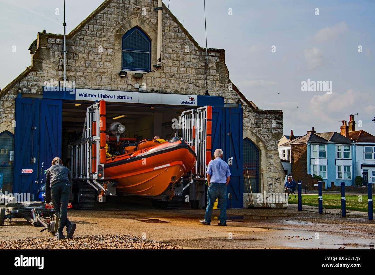 Walmer Lifeboat Station, Kent. UK Stock Photo - Alamy