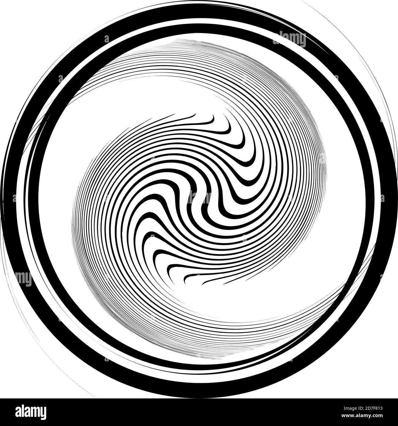 Overlaying abstract Spiral, Swirl, Twirl vector. Volute, helix ...