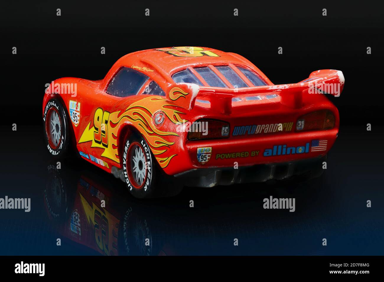 Lightning Mcqueen Back View
