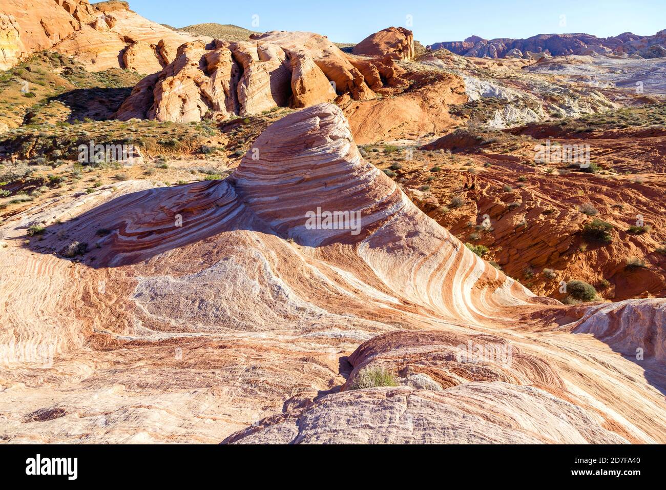 Fire Wave at Valley of Fire State Park, Nevada-USA Stock Photo - Alamy