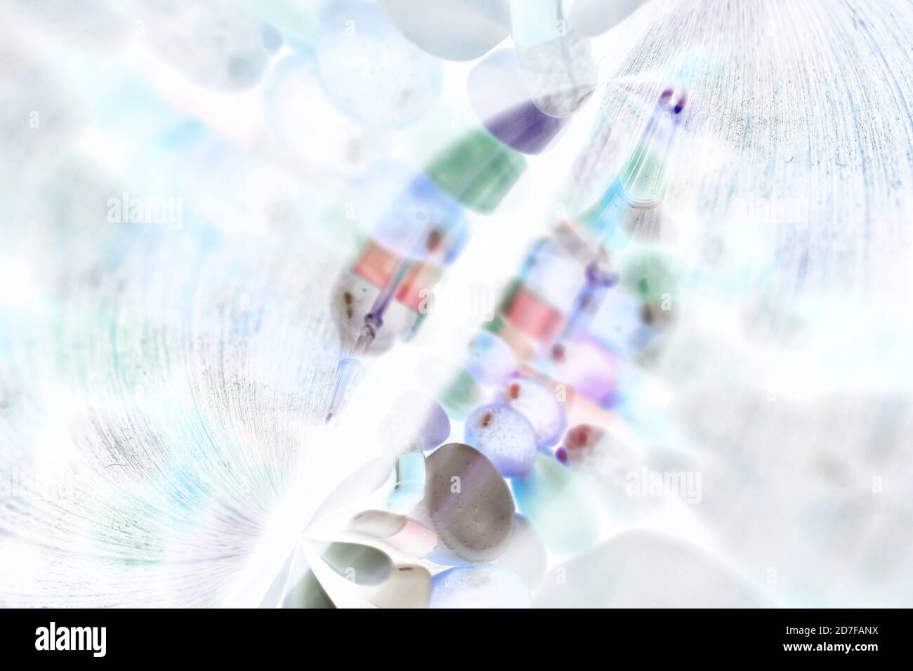 Abstract medication drug background invert multi colors Stock Photo - Alamy