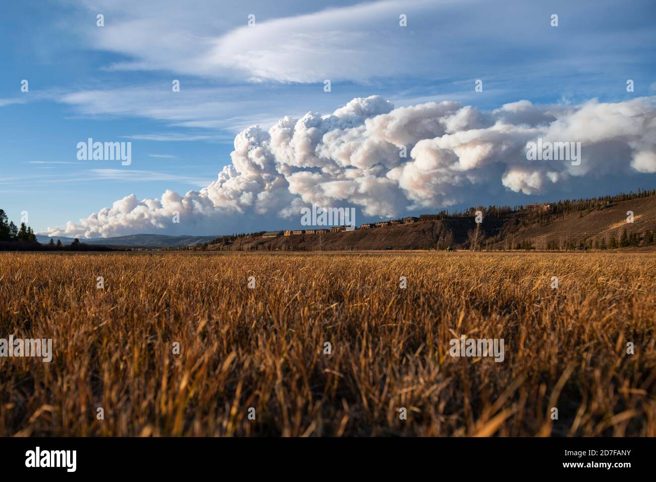 Fraser, Colorado, USA. 21st Oct, 2020. The East Troublesome fire ...