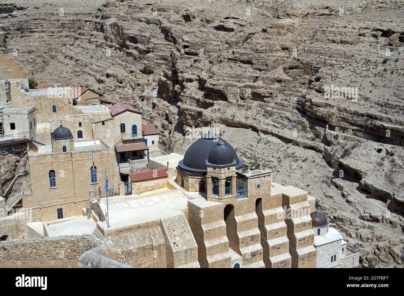 دير مار سابا Mar Saba, מנזר מר סבא, Israel, Izrael, ישראל; The Holy ...