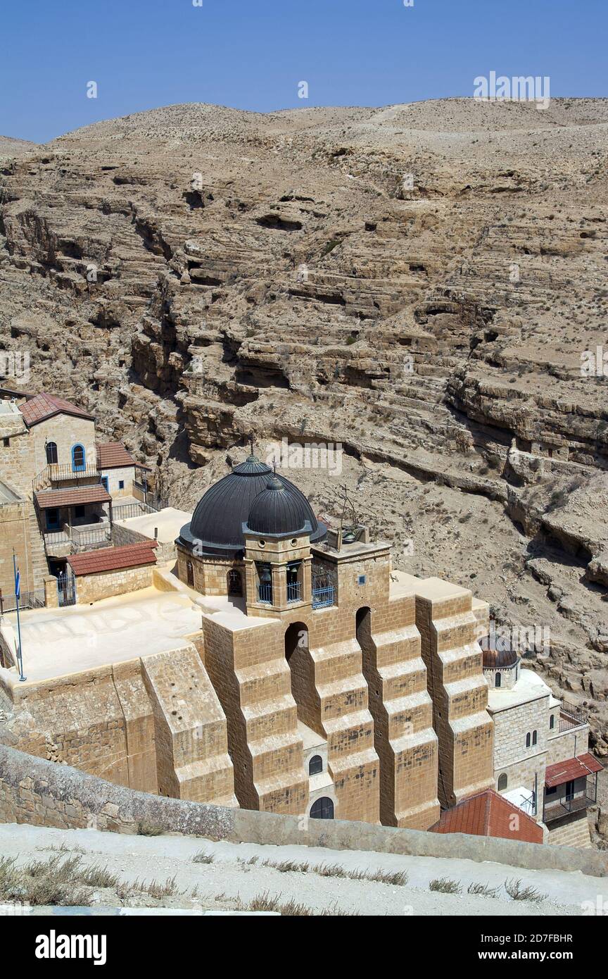 دير مار سابا Mar Saba, מנזר מר סבא, Israel, Izrael, ישראל; The Holy ...