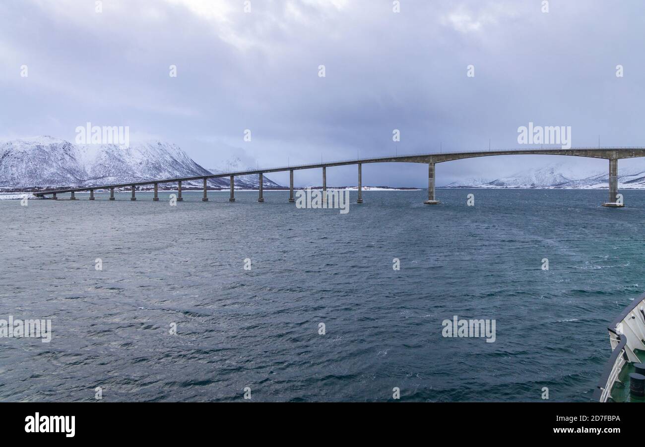 Bridge at risoyhamn hi-res stock photography and images - Alamy