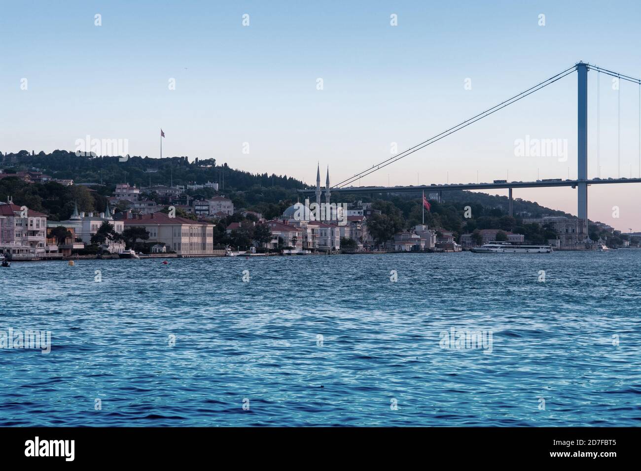 Istanbul scene and Bosphorus Bridge at day time Stock Photo - Alamy