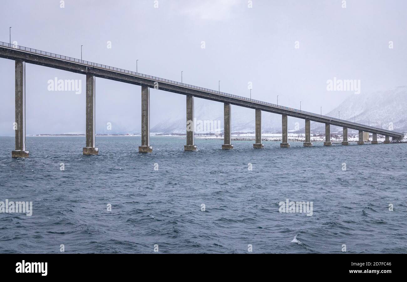 Bridge at risoyhamn hi-res stock photography and images - Alamy