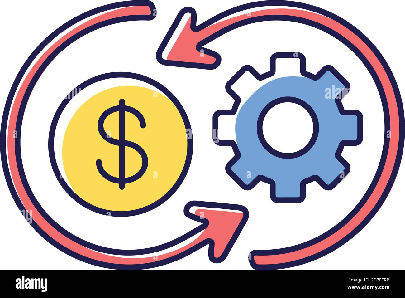 Synergy integration Stock Vector Images - Alamy